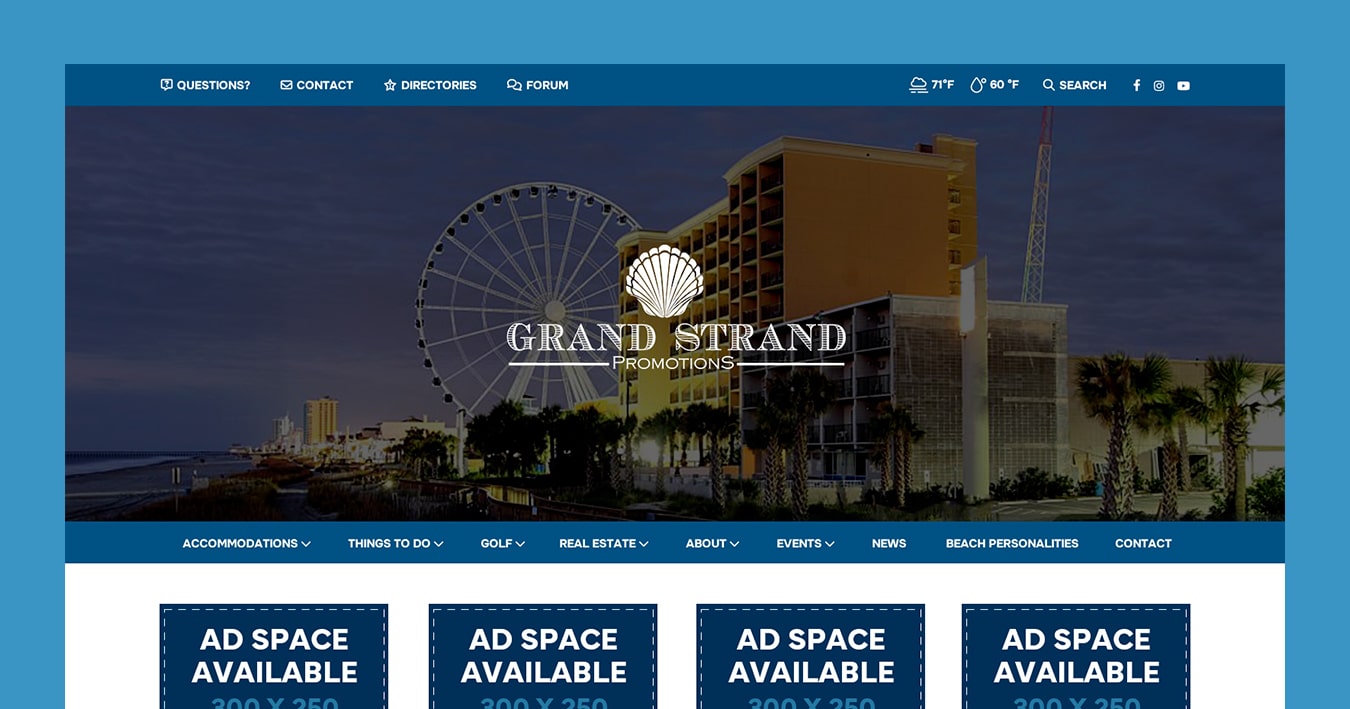 About The Area | The Grand Strand